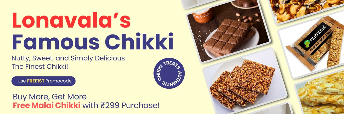 Lonavala chikki| Maganlal Chikki| Chikki| Jelly| Syrup| Fudge| online