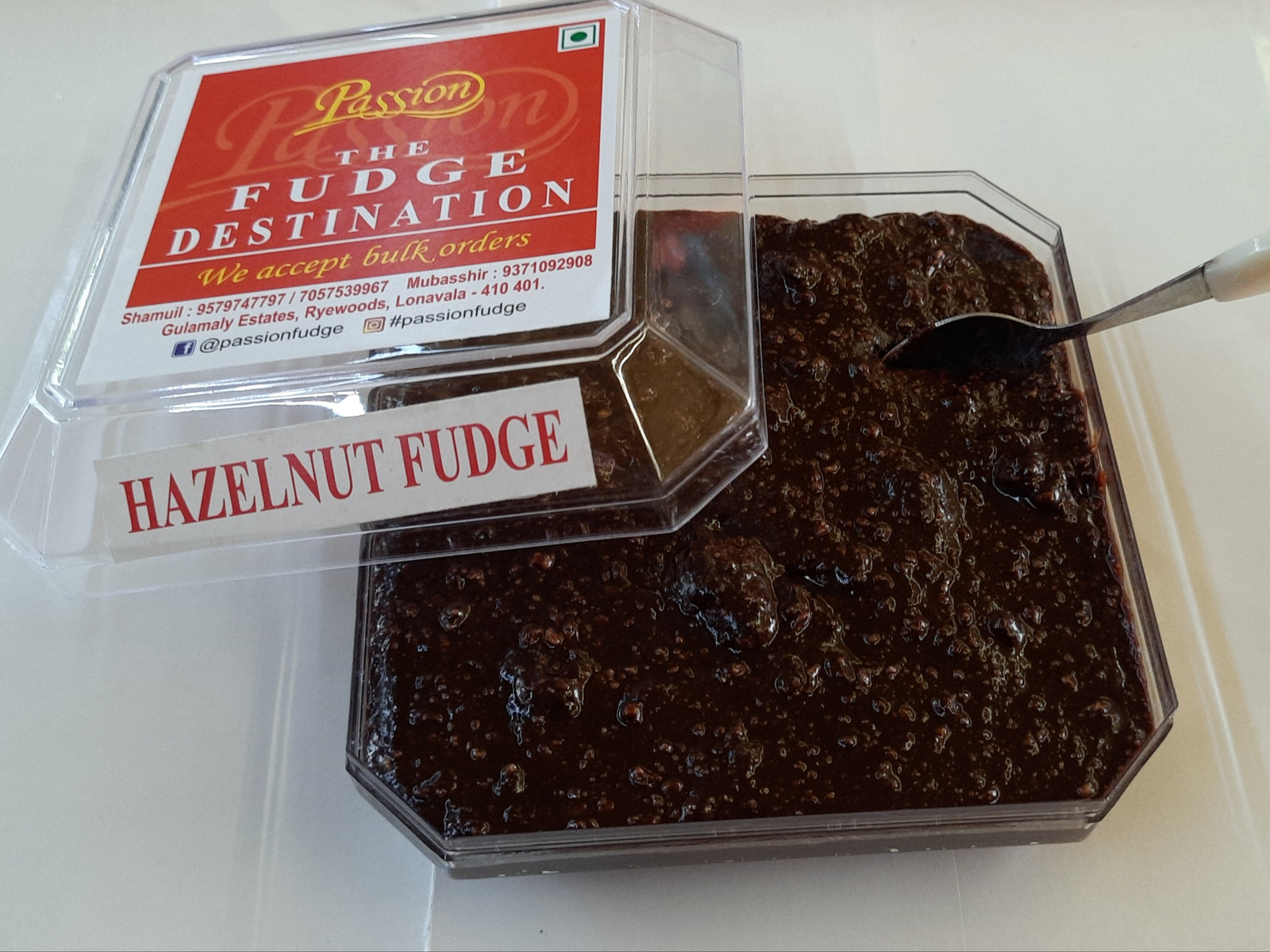 Passion's Choco Hazelnut Fudge, buy cooper fudge
